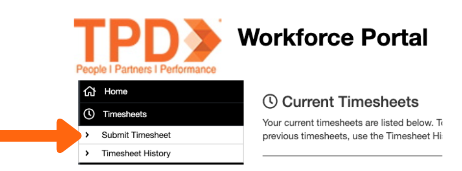 Workforce Portal Instructions